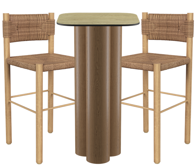 Siena Bar Table Package - Harry the hirer