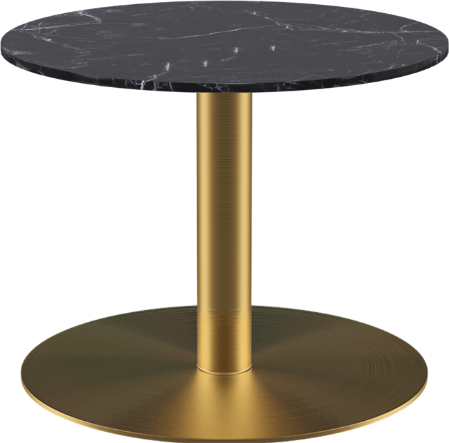 Gold Halo Side Table - Harry the hirer