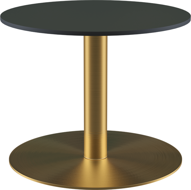 Gold Halo Side Table - Harry the hirer