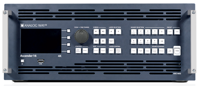 Analog Way Ascender 16-4K - Harry the hirer